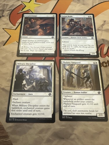 MTG Brother’s War White Common’s Lot Of X4! W/ Loran’s Escape! | eBay