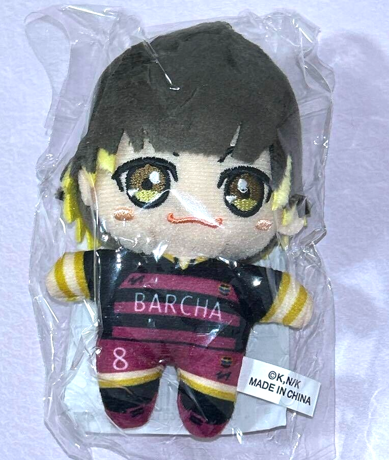 Blue Lock Exhibition Plush Doll Mascot Meguru Bachira Barcha Anime ...