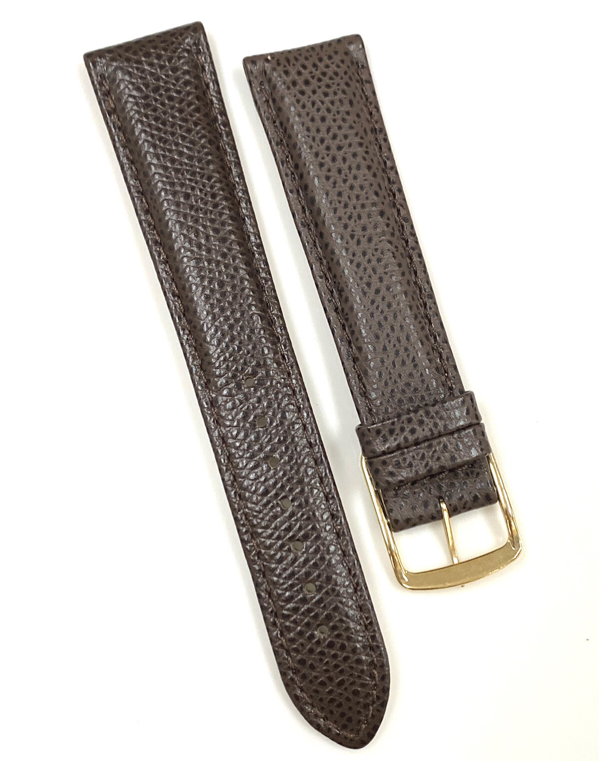 Genuine Longines 21mm x 18mm Lizard Leather Brown Band Strap | eBay