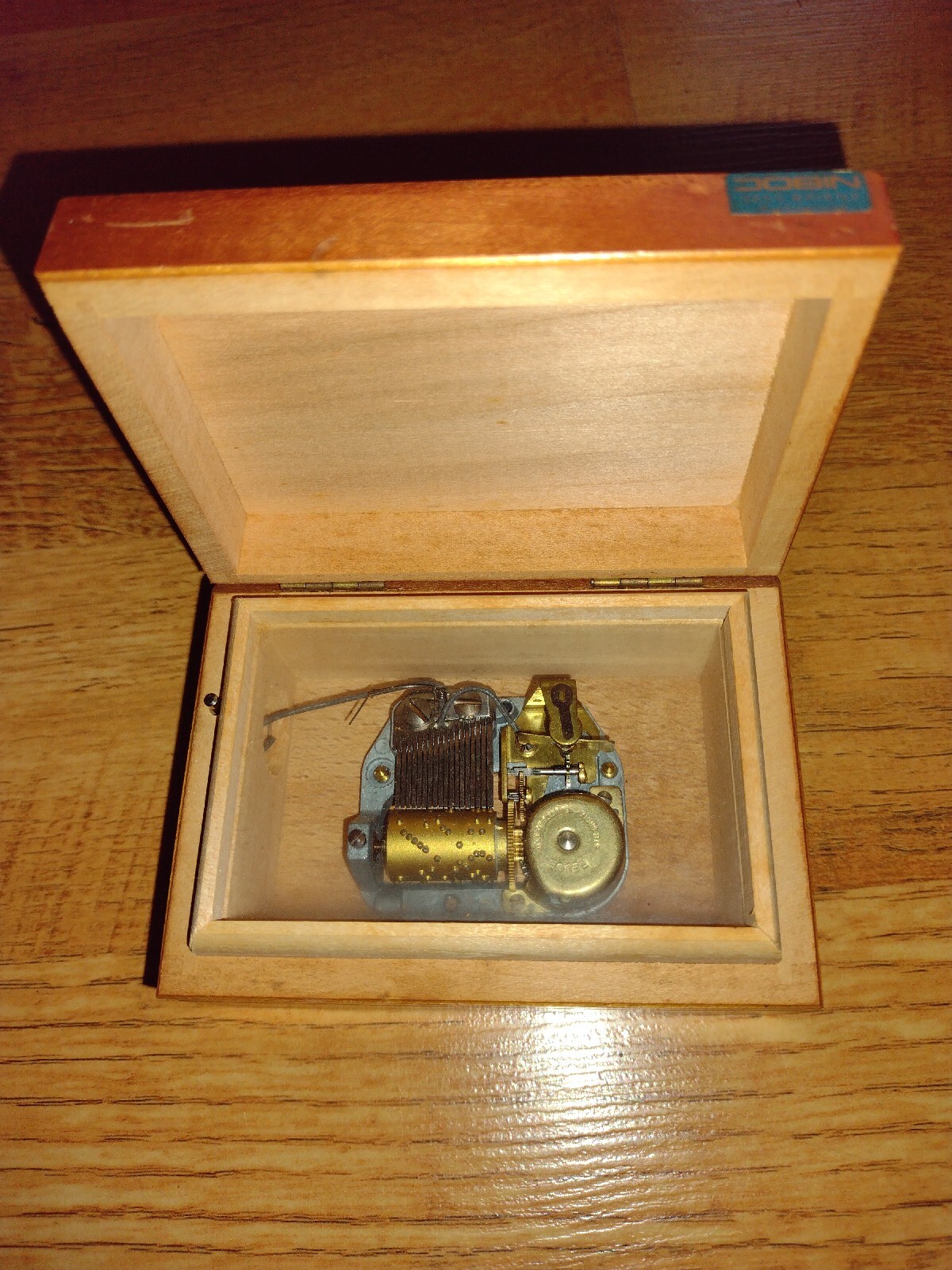 Vintage Reuge Music Box Swiss Musical Movement -Still Works! | eBay