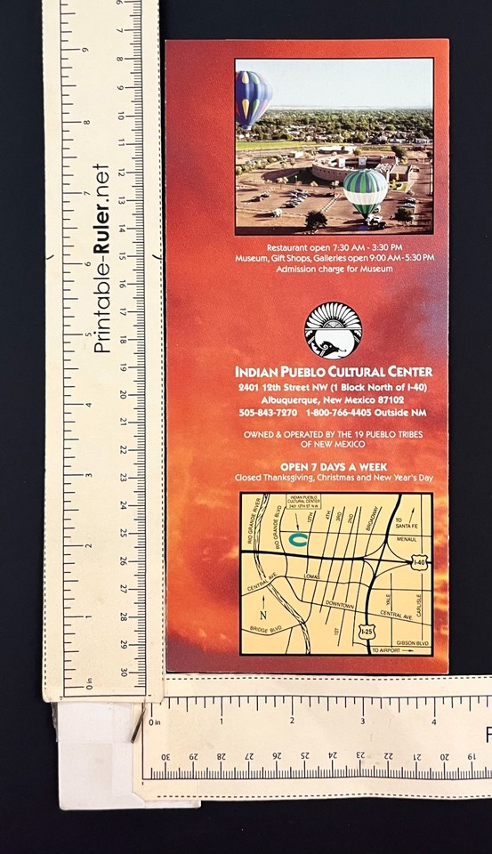 1990s Indian Pueblo Cultural Center Albuquerque N Mexico Vintage Travel ...