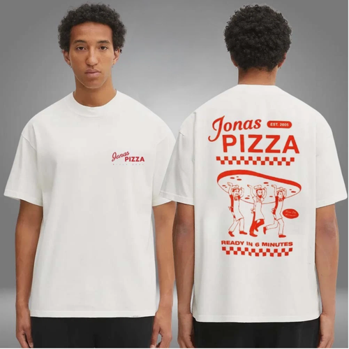 Jonas Brothers Merch Jonas Pizza Ready In 6 Minutes Two Sided Unisex T ...
