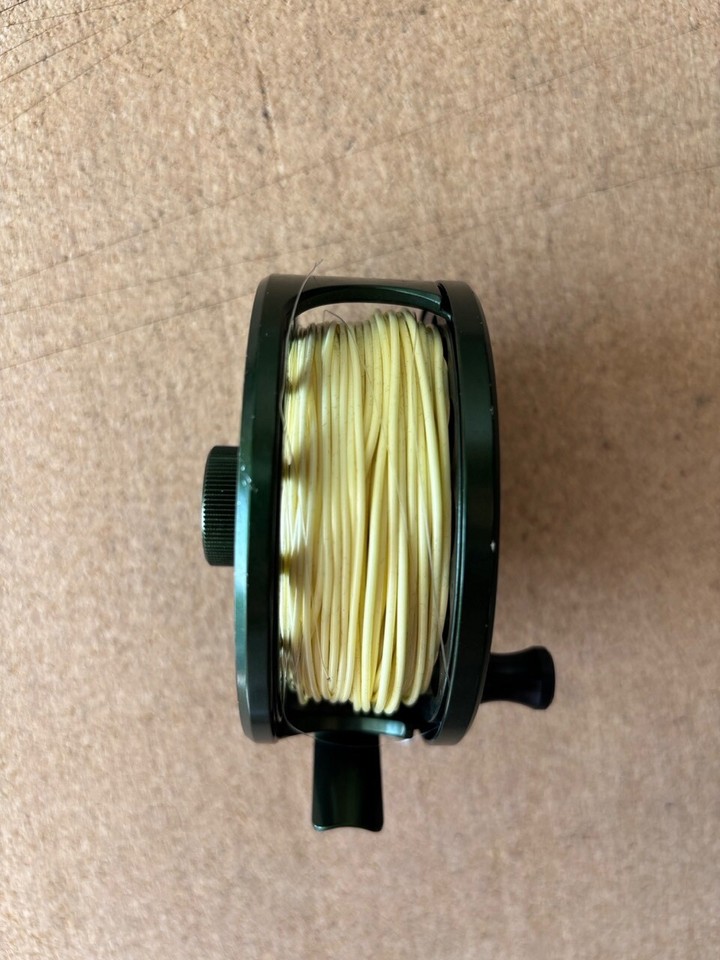 Galvan OB-4 Fly Fishing Reel. Green. W/ Box & Pouch. Excellent ...