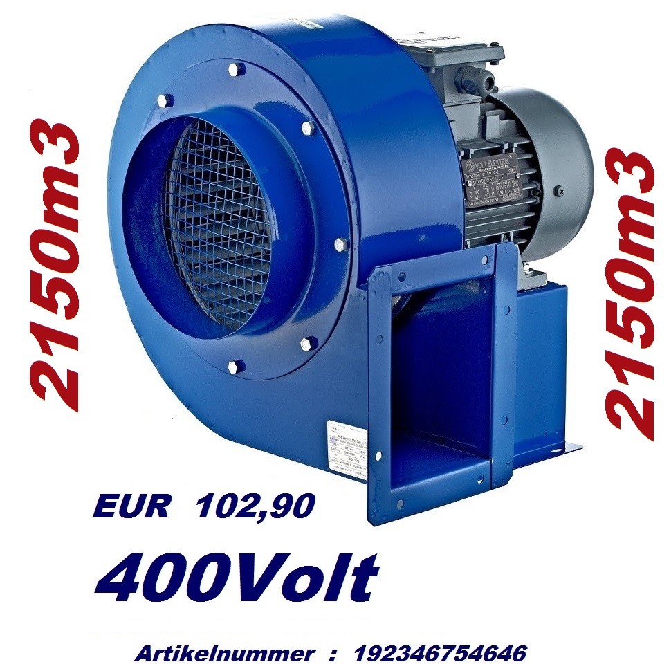 Radiallüfter + REGLER + FLANSCH + FLEXROHR Motorgebläse Sauggebläse ...