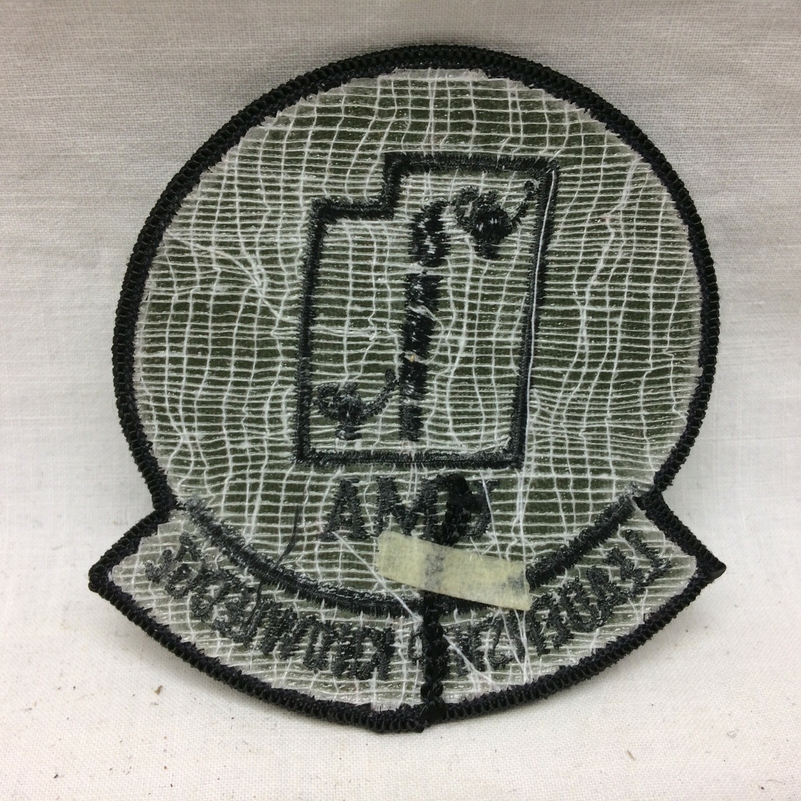 Military Patch Badge Utah Mil Academy Army Plastic Back Subdued Variant ...