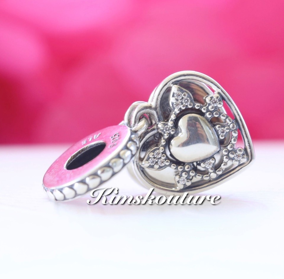 Authentic Sterling Silver My Wife Always Clear CZ Dangle Charm 792099CZ ...