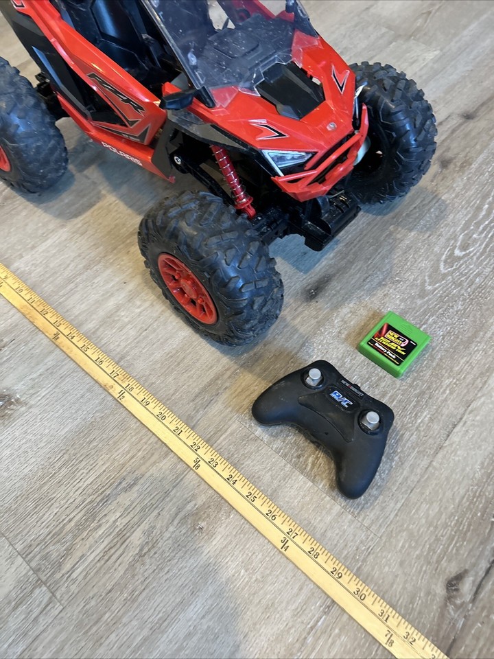 New Bright Polaris Pro XP RZR RC Buggy Vehicle Untested + Remote ...