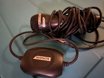 Logitech Konami USB Microphone Guitar Hero Rockband | eBay