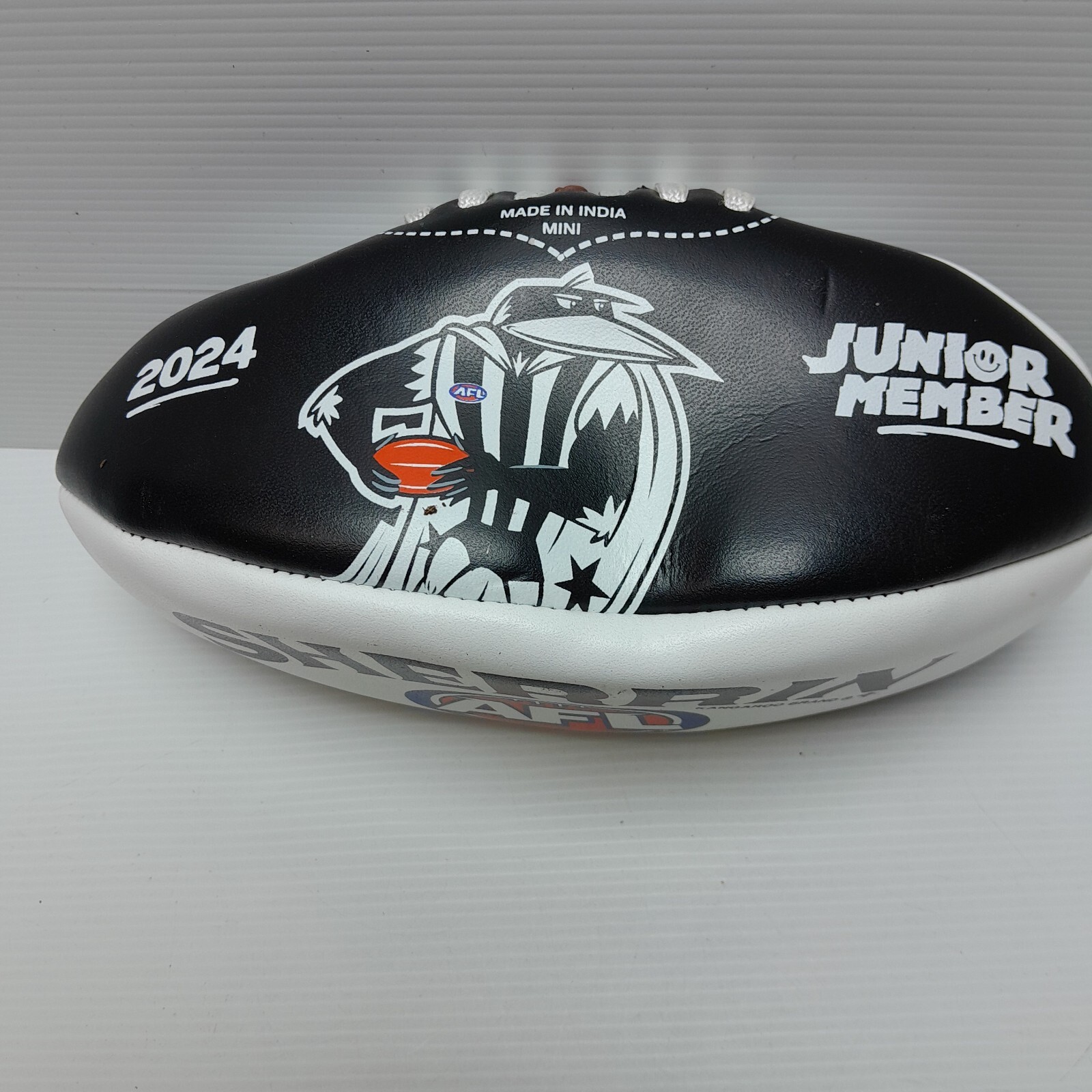 AFL Sherrin Collingwood Football Footy Junior 2024 Member Go Pies New ...