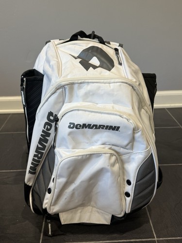 DeMarini Voodoo Rebirth Baseball Backpack White Bat Bag Softball | eBay