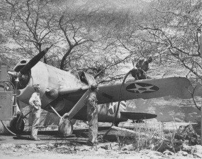 WW2 WWII Photo USMC F2A Brewster Buffalo Fighter Hawaii 1942 World War ...