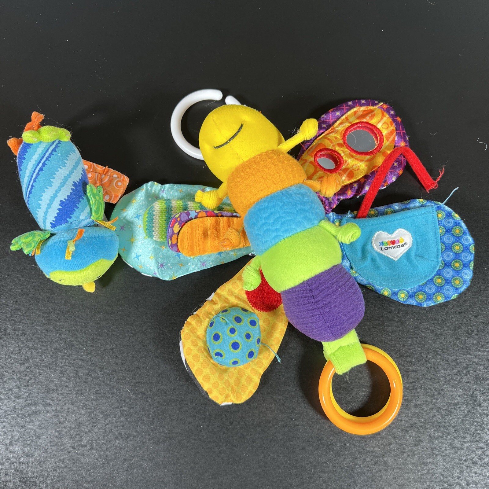 Lamaze Infantino Sensory Plush Butterfly Bird Lovey Stuffed Toy Lot 2 ...