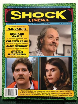 Shock Cinema Exclusive Interviews With Richard Mansur #48 FREE SHIPPING ...