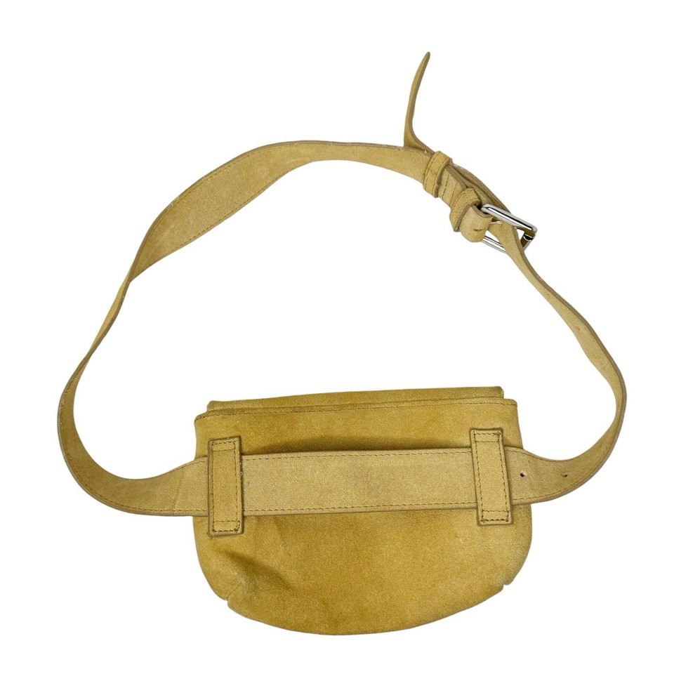 Free People Cecile Suede Belt Bag Tan | eBay