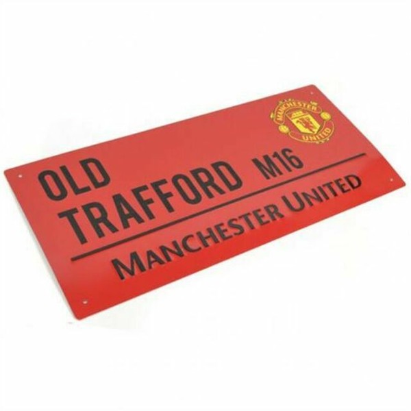 Manchester United Football Club Old Trafford M16 Street Sign Rd for ...