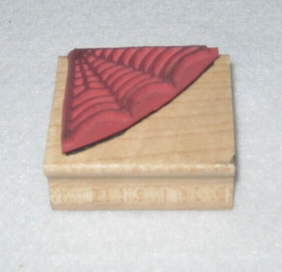 Victorine - Rubber Stamp - Spider Web - Medium Size | eBay