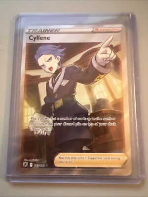 2022 Pokemon TCG Astral Radiance Cyllene 183/189 Full Art Ultra Rare NM ...
