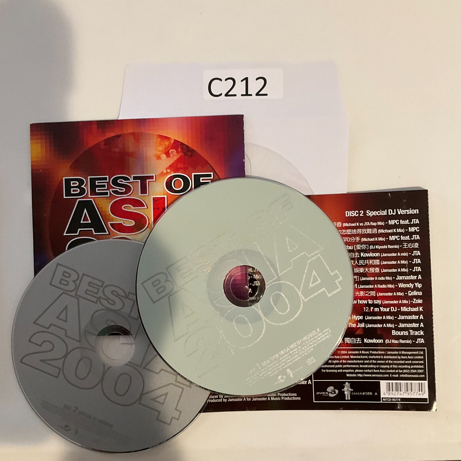 Best of Asia by Asia 2004 (CD, 2004) No Case No Tracking #C212 ...