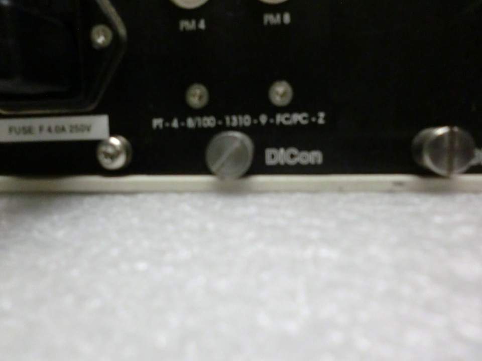 DiCon GP700M GP700 Programmable Fiber Optical Switch with Modules | eBay