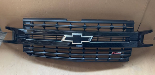 2019-2022 Chevrolet Silverado 1500 Black Z71 Front Grille GM OEM ...