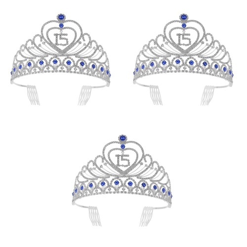 Rhinestone Comb 15 Crowns Quinceanera 15th Birthday Gifts Girls | eBay UK