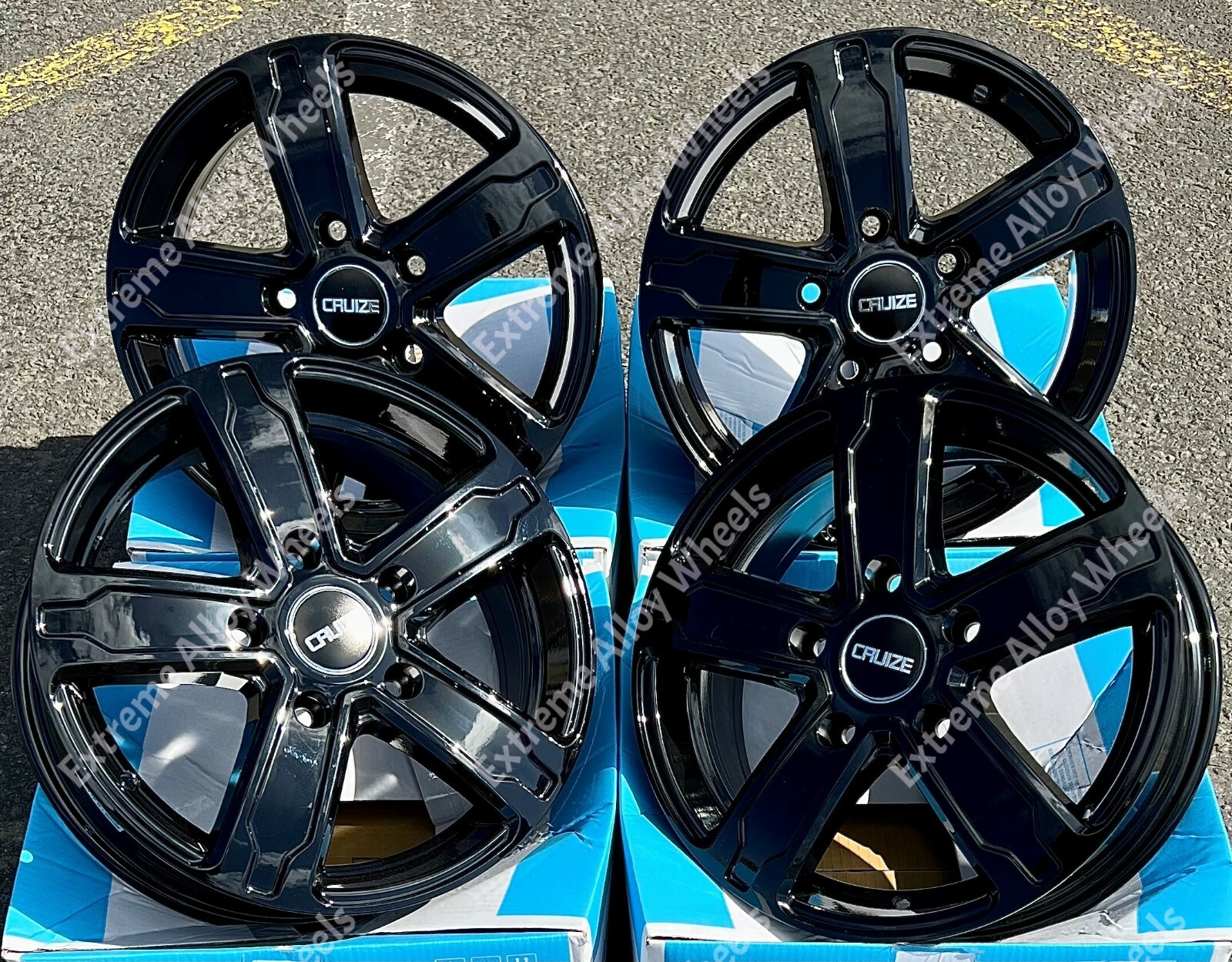 16" B Commercial Motorhome Van Rated Alloy Wheels Fits Fiat Ducato Maxi ...