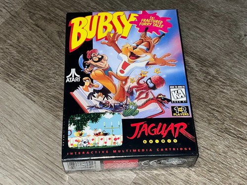 Bubsy Atari Jaguar Brand New Sealed Authentic Near Mint Condition | eBay