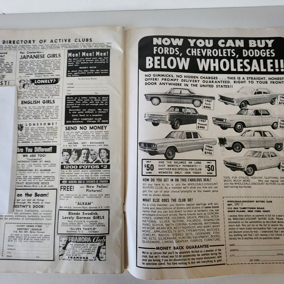 Frolic Magazine Volume 15 Number 7 April 1968 | eBay