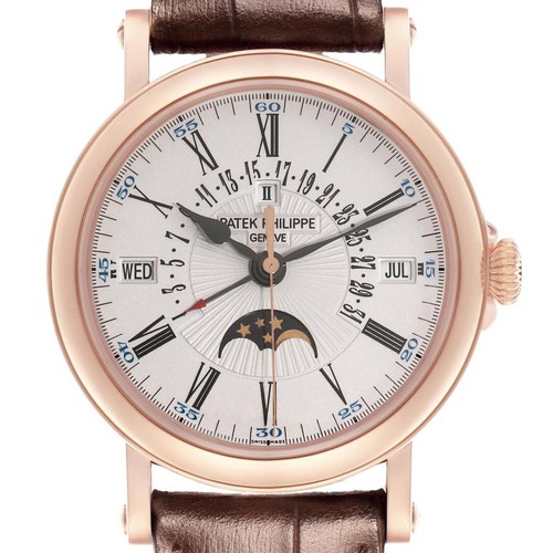 Patek Philippe Perpetual Calendar Rose Gold Mens Watch 5159 Box Papers ...