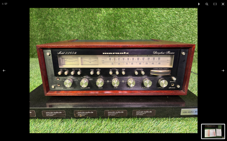 Marantz Model 2265B Receiver Black Version mit Woodcase – geprüft & top ...