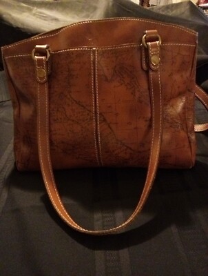 patricia nash map print handbag | eBay