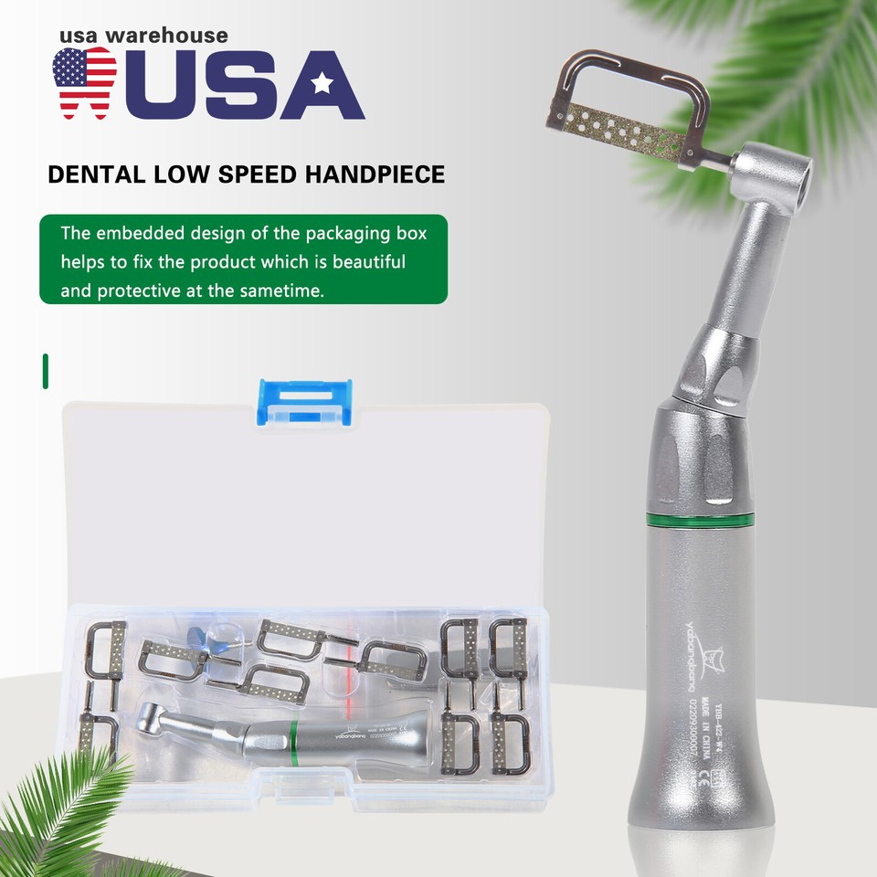 Dental Ortho Contra Angle 4:1 Contra Angle Handpiece Interproximal ...