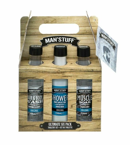 Men's Bath & Body Toiletry Gift Sets Man 'Stuff Christmas Xmas Gifts ...