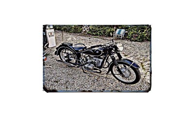 Bmw R54 3 Motorbike A4 photo Retro Bike | eBay.de