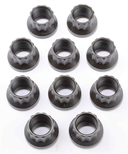 JEGS 84108 12-Point Flange Nuts 889944090885 | eBay