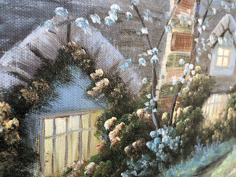 Rik Boren Original Oil Painting on canvas Oil/Canvas 24x36 Rare | eBay