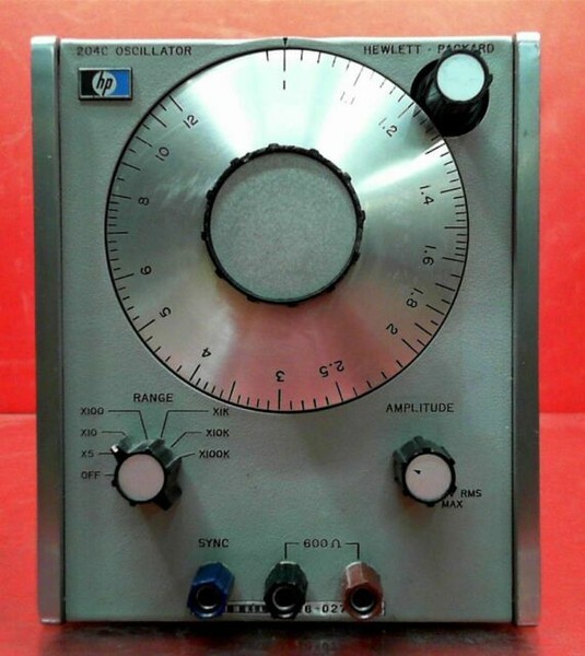 Vintage HP Hewlett Packard 204C Oscillator Test Set J0936 for sale ...