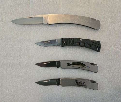 Buck Knives 425 (Ducks Unlimited), 521 and 525 (x2) | eBay