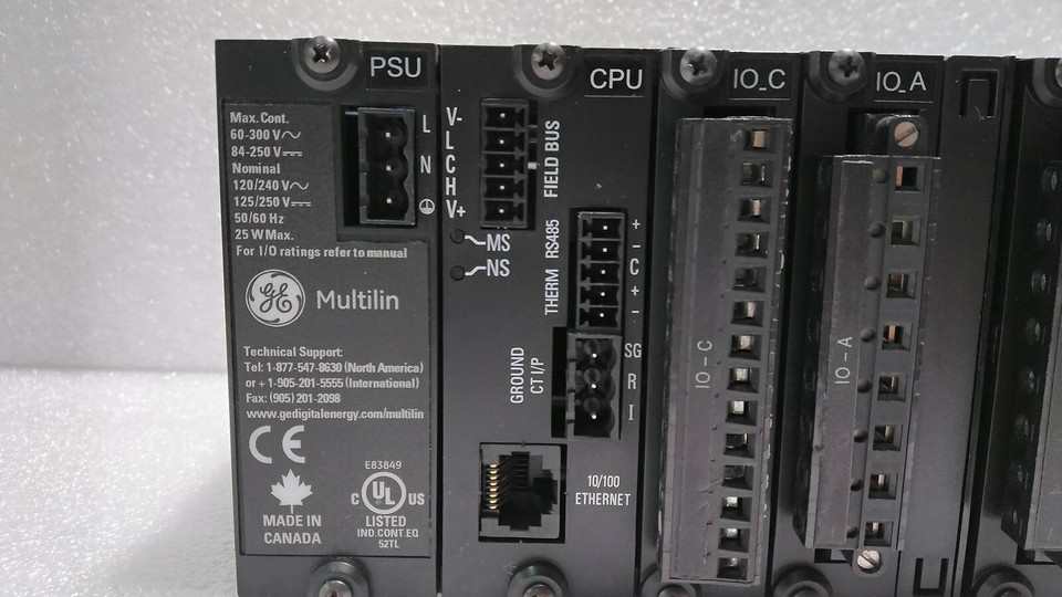 [Used] GE Multilin / MM300-GEHD3CABC / Controller, PSU, CPU, IO_ABCC | eBay
