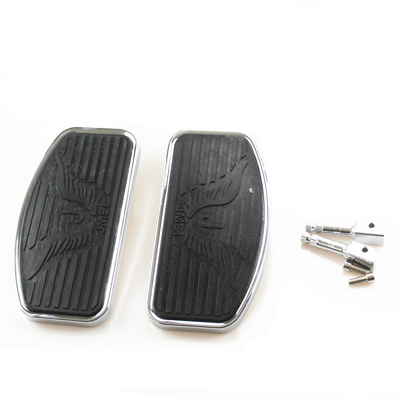 1 Paar Motorrad Schwarz Dielen Trittbretter Fußstütze Für Honda Custom ...