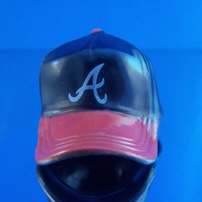 ATLANTA BRAVES NEW MINIATURE CAP HAT 2" LONG PLASTIC LICENSED MLB ...