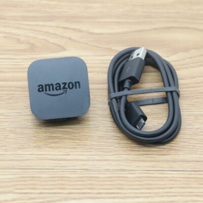 For Amazon Kindle 9W Black Amazon Original OEM AC USB Power Adapter ...