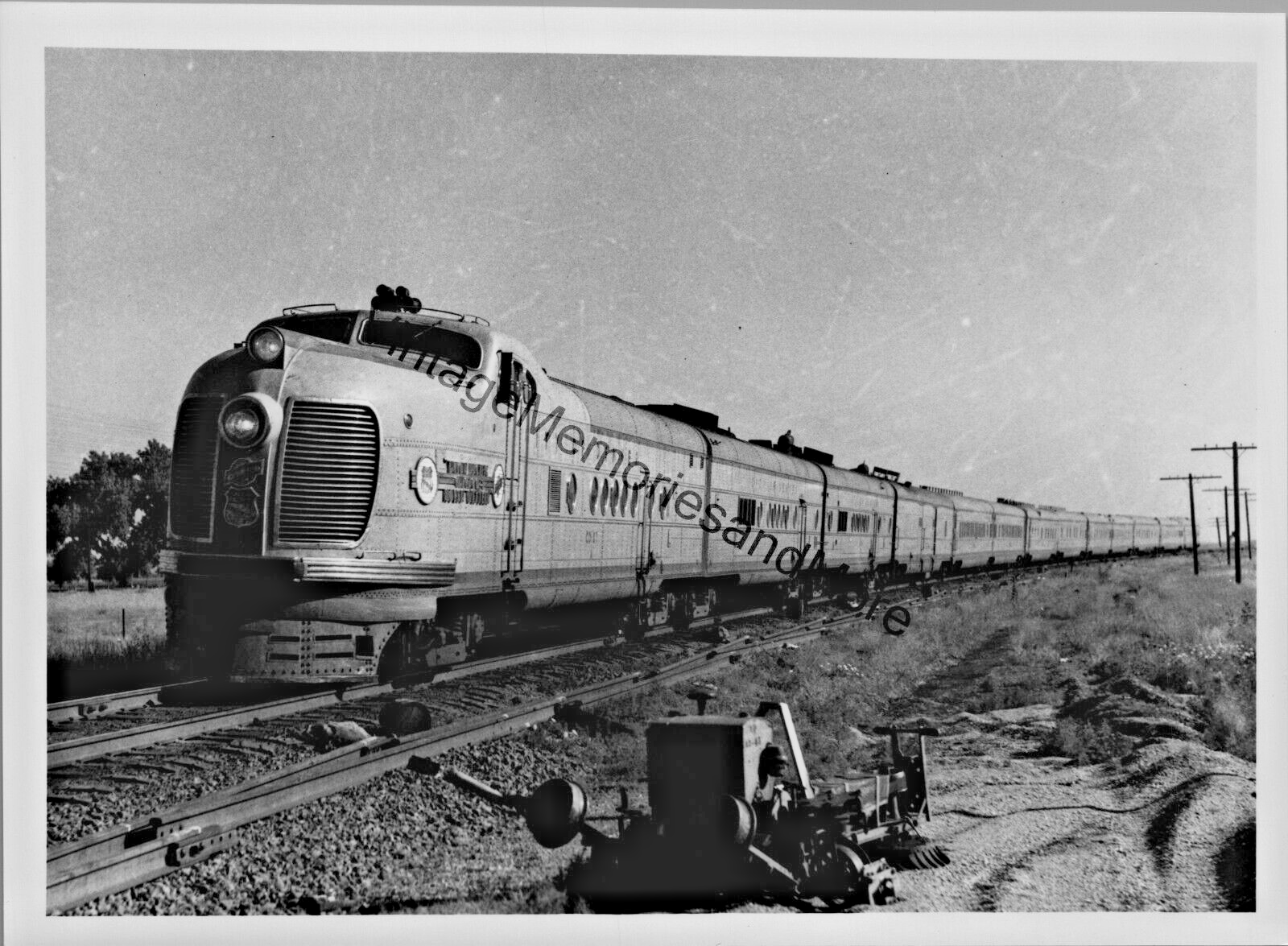 Vtg City of Denver / Union Pacific Railroad CD07 Diesel Locomotive ...
