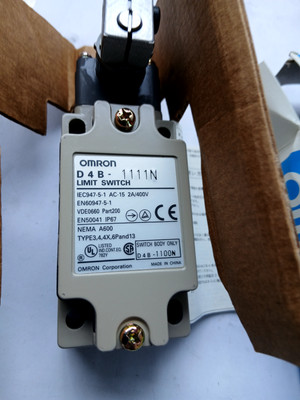 OMRON D4B-1111N LIMIT SWITCH (BR4B.5B3) | eBay