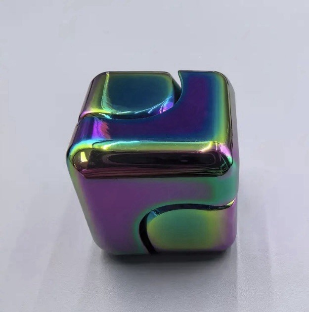 Fidget Cube Spinner Stress Relief Finger Hand Magic Toy Anxiety ADHD ...