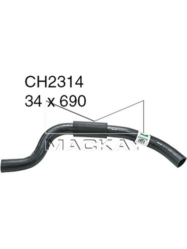 Mackay Radiator Upper Hose Mitsubishi Magna TR 2.6L I4 (CH2314) | eBay
