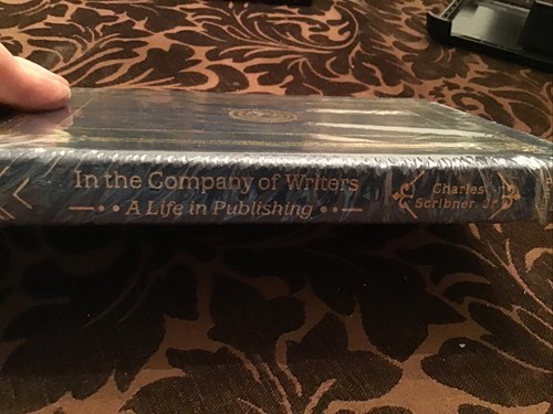 EASTON PRESS IN THE COMPANY OF WRITERS CHARLES SCRIBNER JR. SIGNED ...
