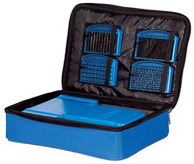 Map Meat Cutter Storage Case with Zip Top Access & Mesh Pockets Coarse ...