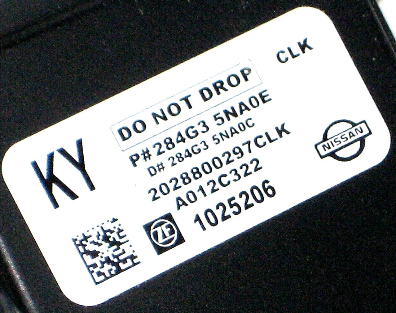 2019-2021 Infiniti QX50 Windshield Camera Assembly, Lane Keep - 284G3 ...