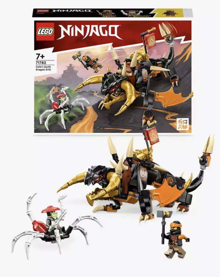 LEGO+NINJAGO%3A+Cole%27s+Earth+Dragon+EVO+%2871782%29 for sale online ...